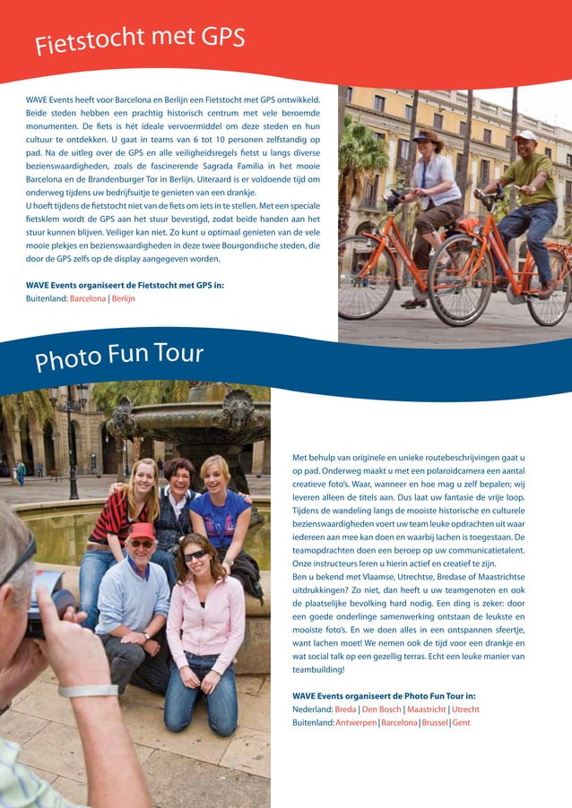 WAVE Events Citygame Brochure | PDF