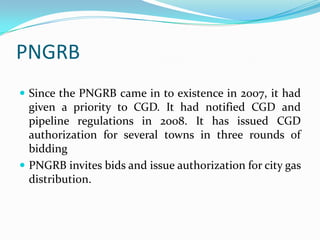 City gas distribution | PPTX