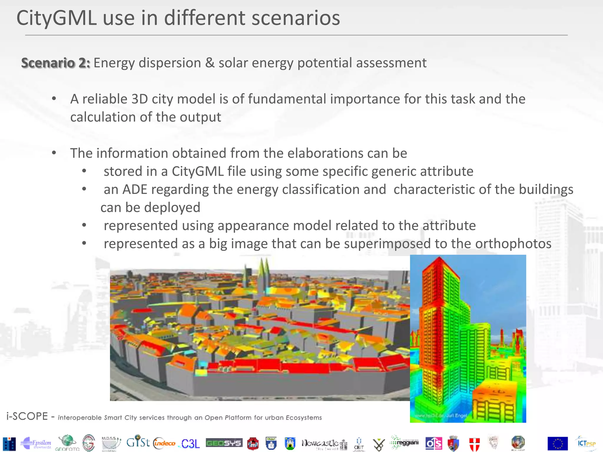 Use of CityGML standard in the context of Smart City | PPTX