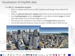 Use of CityGML standard in the context of Smart City | PPTX