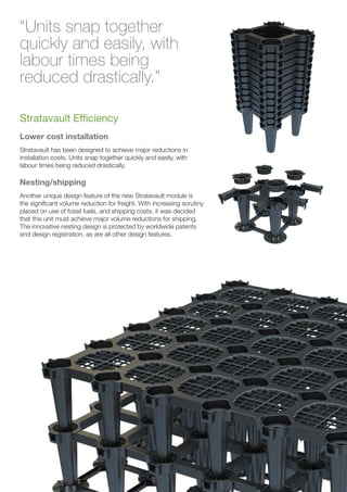 Stratavault™ - Leading the Way in Advanced Structural Soil Cells | PDF