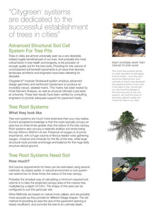 Stratavault™ - Leading the Way in Advanced Structural Soil Cells | PDF