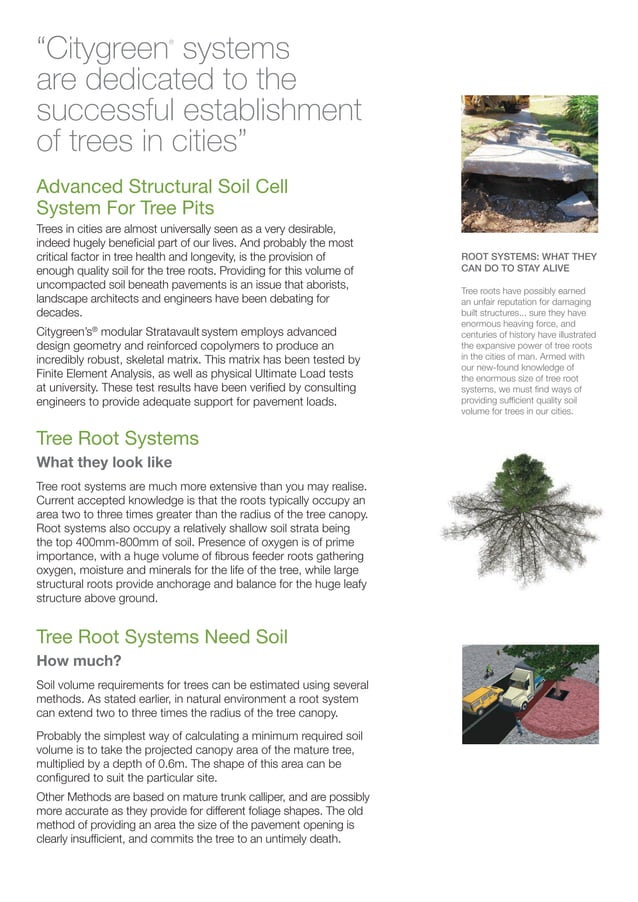 Stratavault™ - Leading the Way in Advanced Structural Soil Cells | PDF