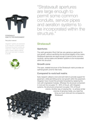 Stratavault™ - Leading the Way in Advanced Structural Soil Cells | PDF