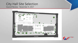 City Hall Site Selection | PPTX