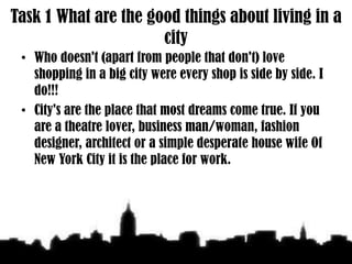 City homework | PPT