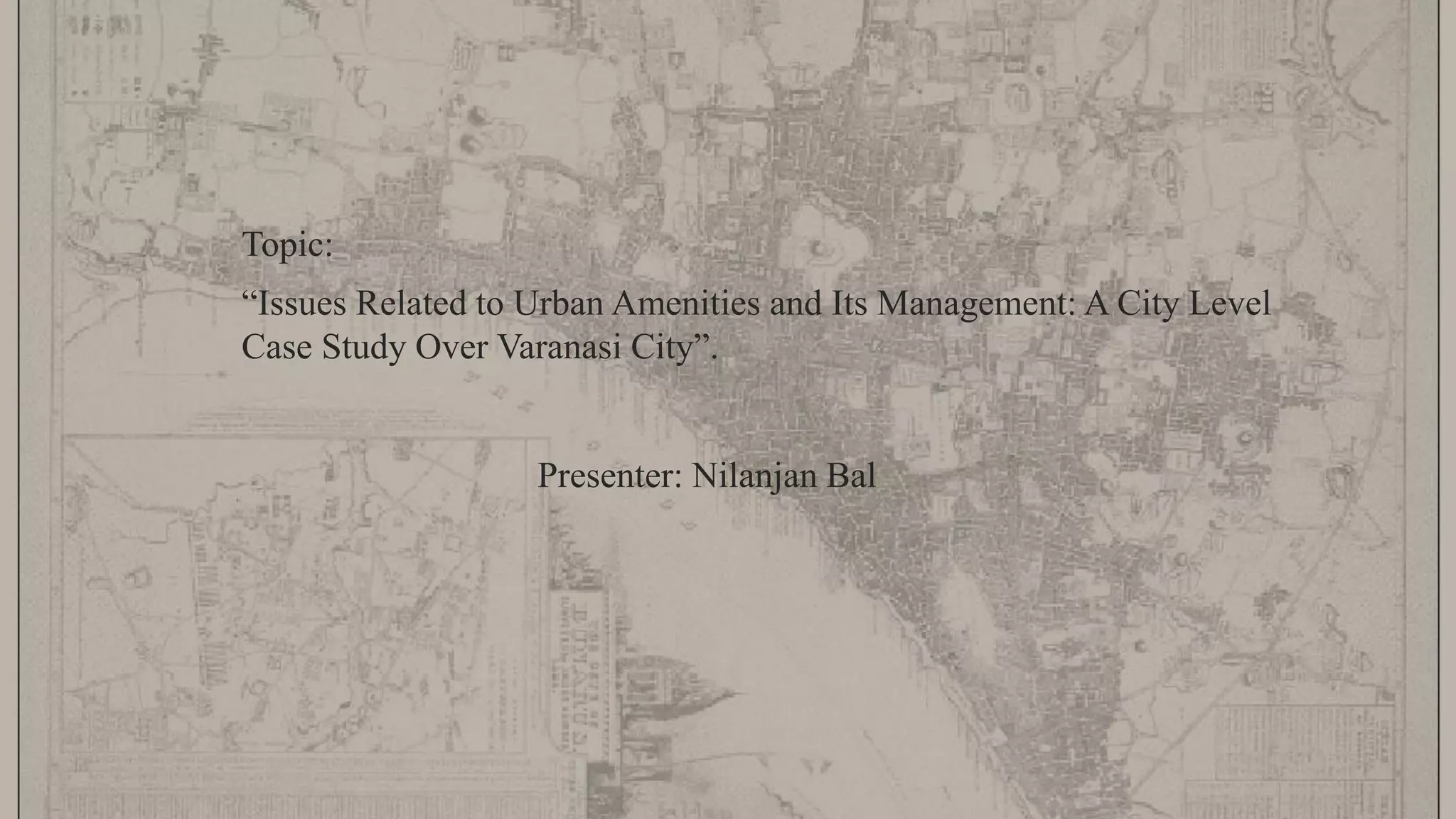 City Level Issues and its Managements | PDF