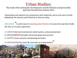 Cities and Urban Life: Globalization and the Modern Metropolis ...