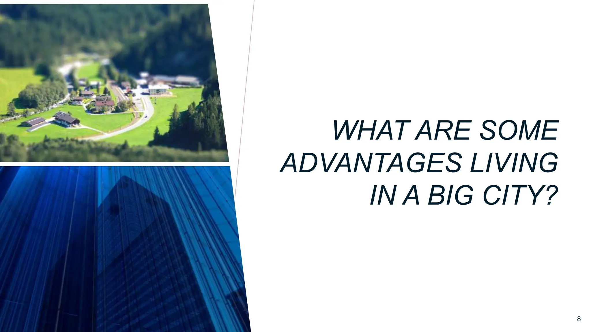 Advantages and disadvantages of city life.pptx