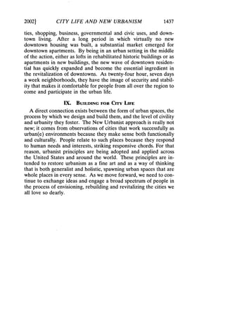 City life and new urbanism | PDF