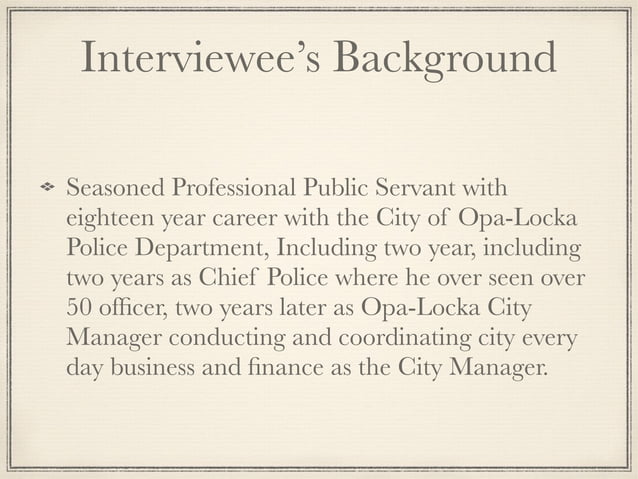 City manager kenneth laing | PPT
