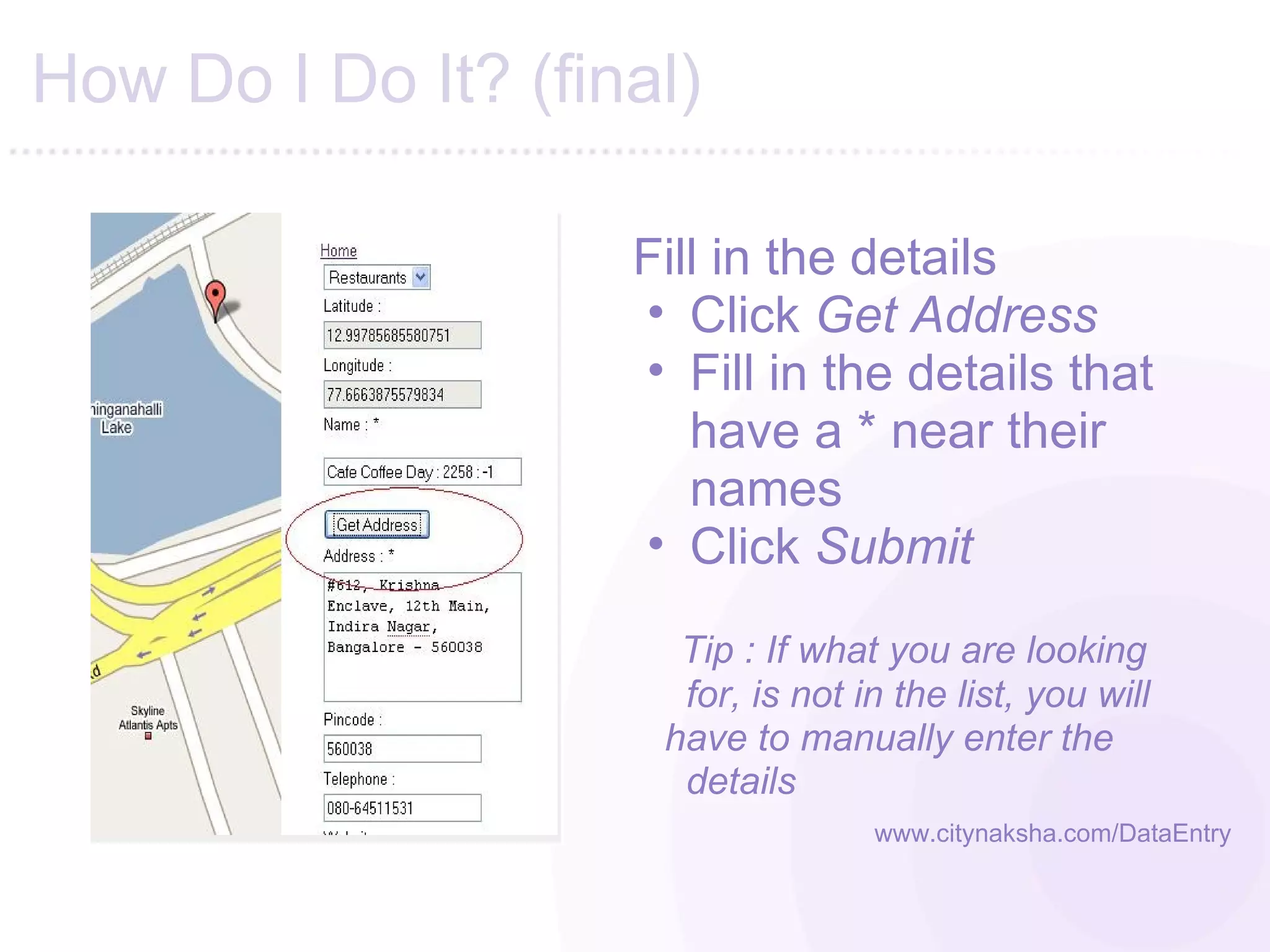 City Naksha Data Entry | PPT