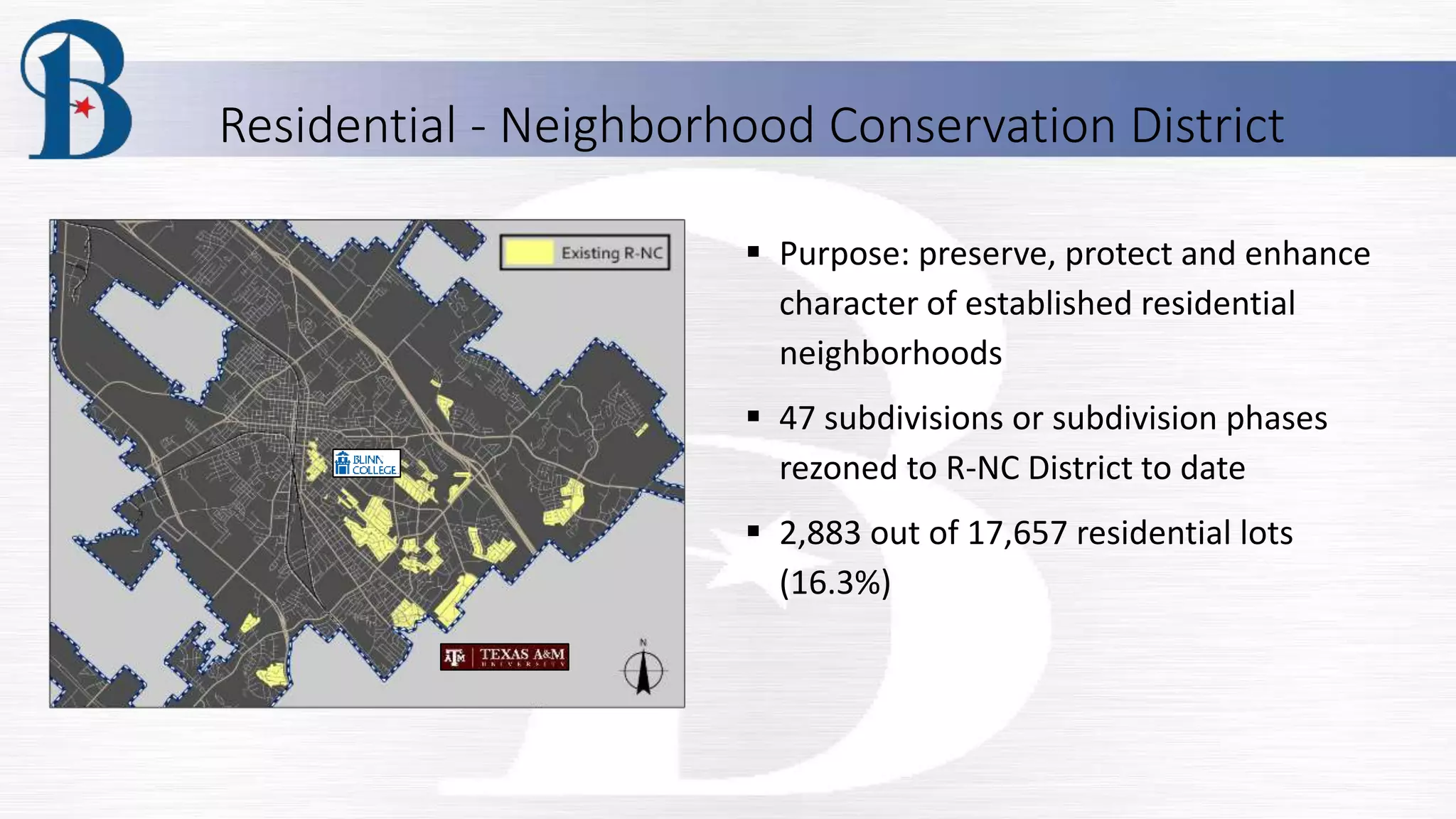City of Bryan Neighborhood Protection Ordinances | PPTX | College ...
