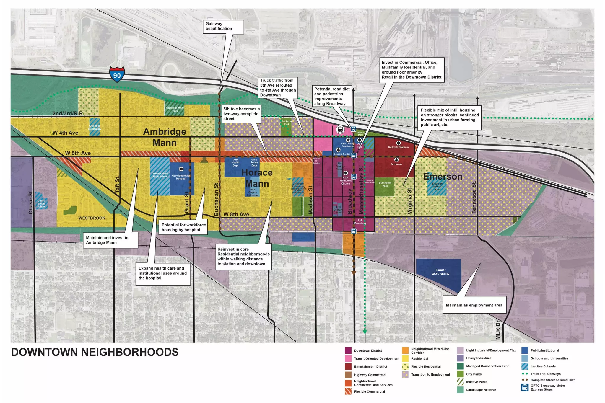 City of Gary Comprehensive Plan Exhibit_Maps_Land Use Designation | PDF