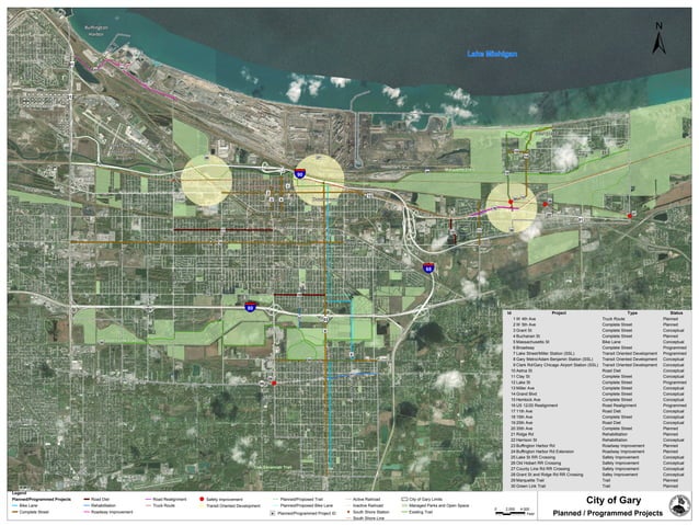 City of Gary Comprehensive Plan Exhibit_Maps_Land Use Designation | PDF ...