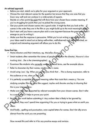 City of God A-Level Film Studies student booklet e-book workbook study ...
