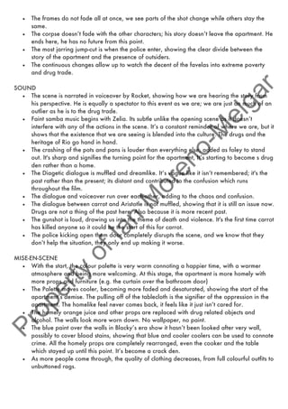 City of God A-Level Film Studies student booklet e-book workbook study ...