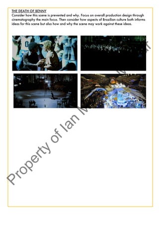 City of God A-Level Film Studies student booklet e-book workbook study ...