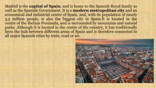 City of Madrid | PPTX