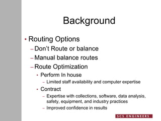City of virginia beach solid waste collection route optimization waste ...