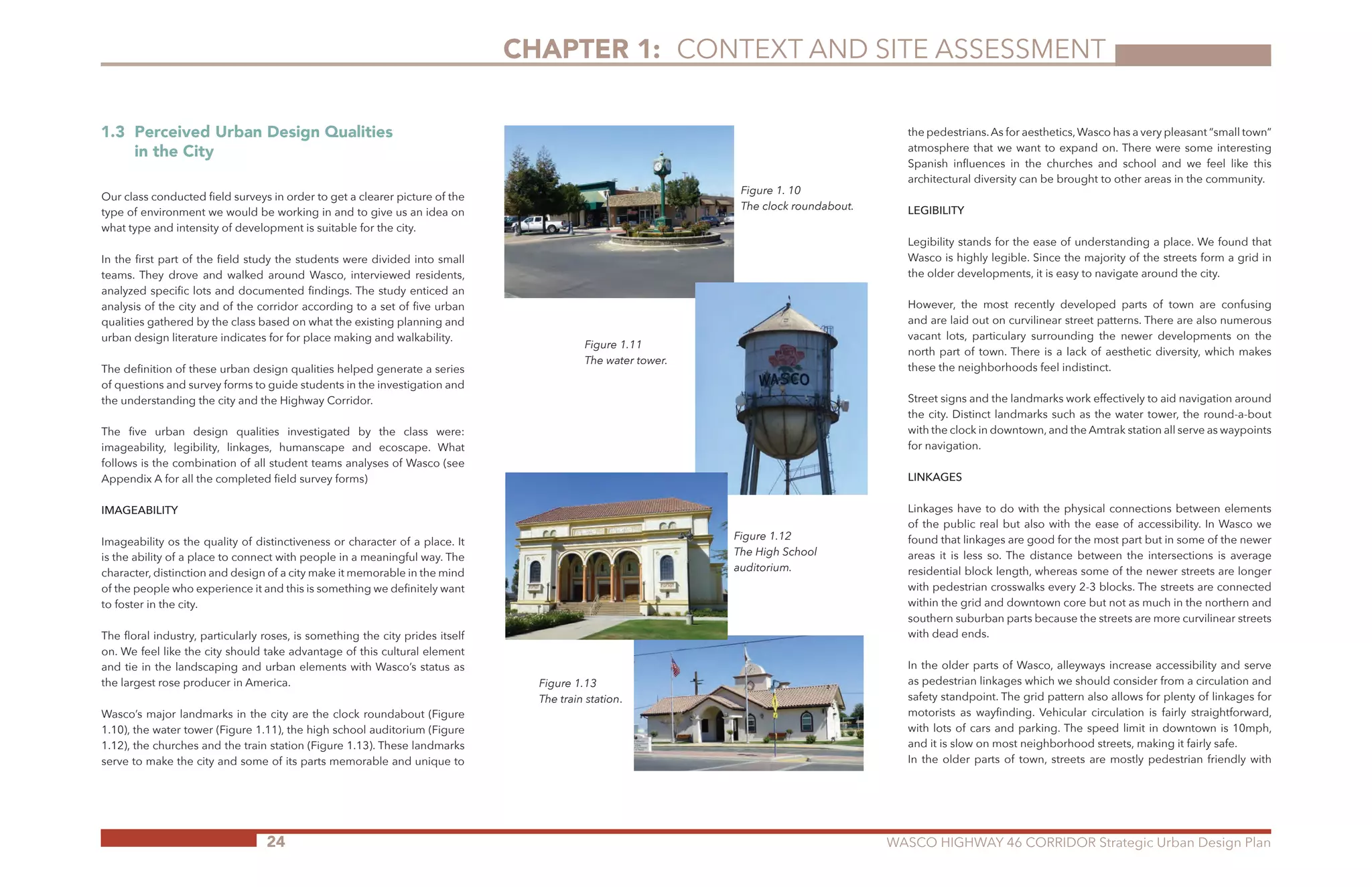 City of Wasco, CA Highway 46 Corridor Strategic Strategic Urban Design Plan. | PDF