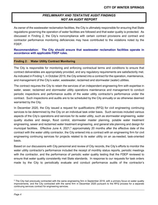 City of Winter Springs Transmittal Letter and P&T | PDF | Civil ...