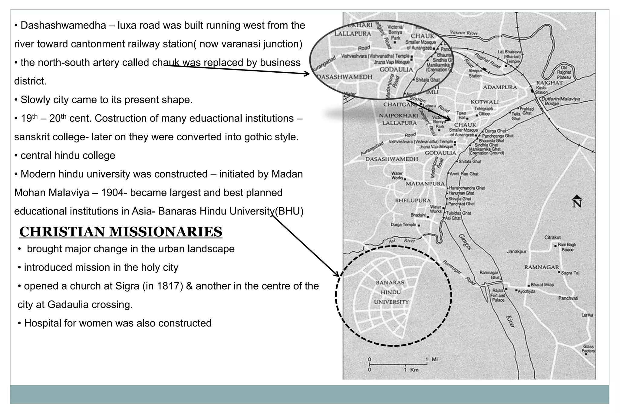 City Origin and Growth - Banaras/Varanasi | PDF