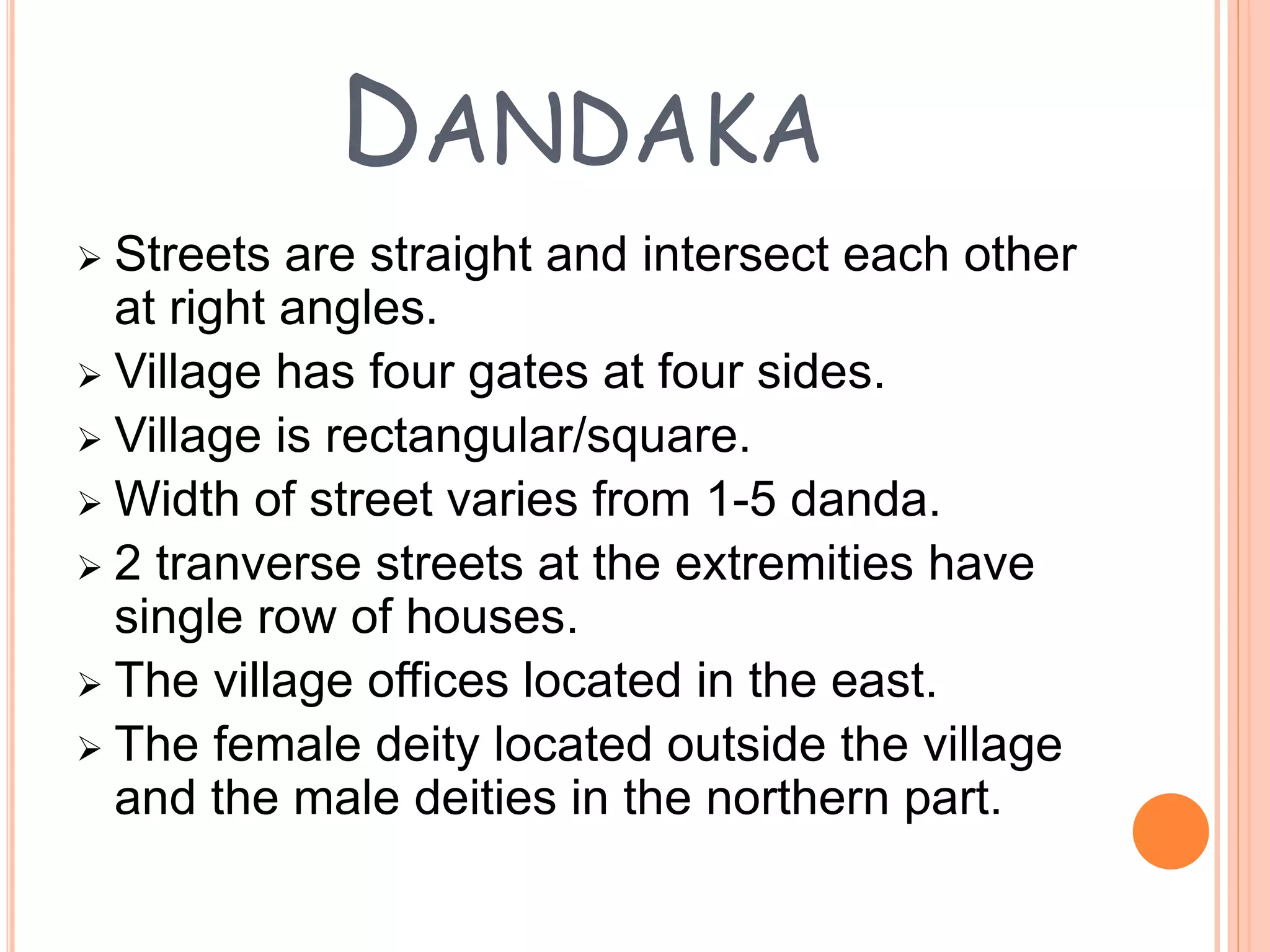 City planning in ancient india | PPTX