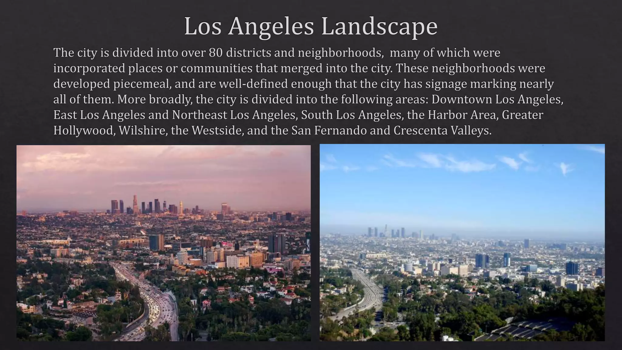 The City Of Los Angeles | PPTX