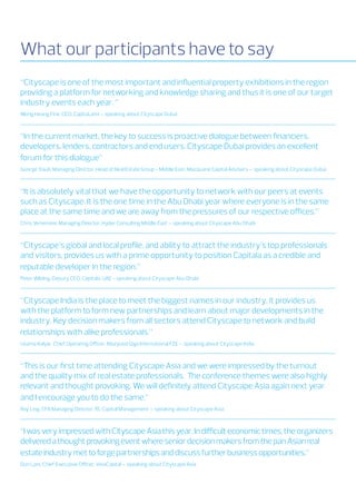Cityscape Corporate Brochure | PDF