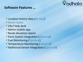 IOT & GPS Base Vehicle Tracking System | PPT