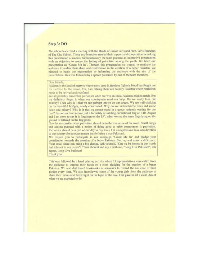 City School, PAF Chapter, Karachi | DOCX