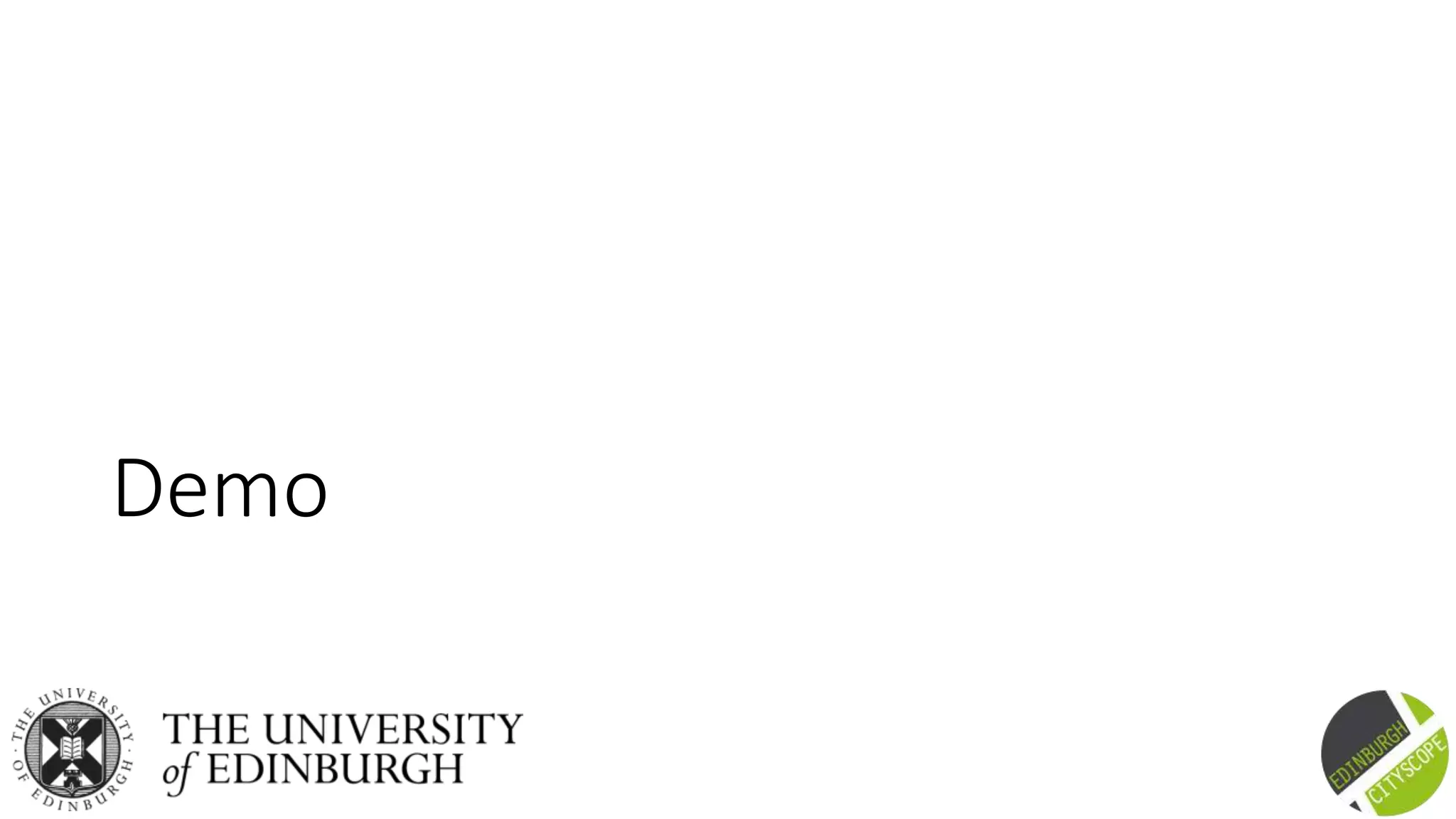 Cityscope data features | PPTX