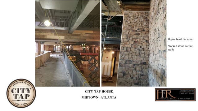 CITY TAP HOUSE MIDTOWN ATLANTA CONSTRUCTION PROGRESS | PPT