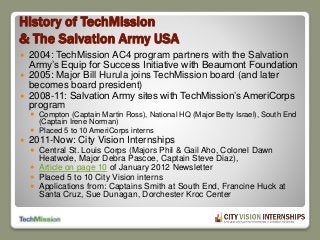 Benefits & Steps to Become a City Vision Internship Site | PPTX