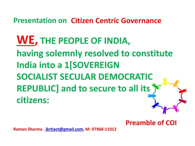 Citzen Centric Administration.pptx