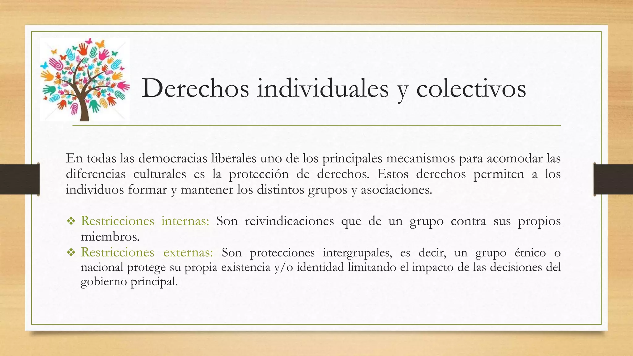 Ciudadanía Multicultural (Will Kymlicka) | PPT