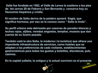 Ciudad De Salta Argentina | PPS
