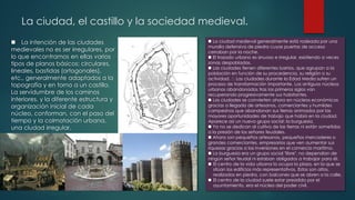 Ciudad medieval saia urbanismo | PDF