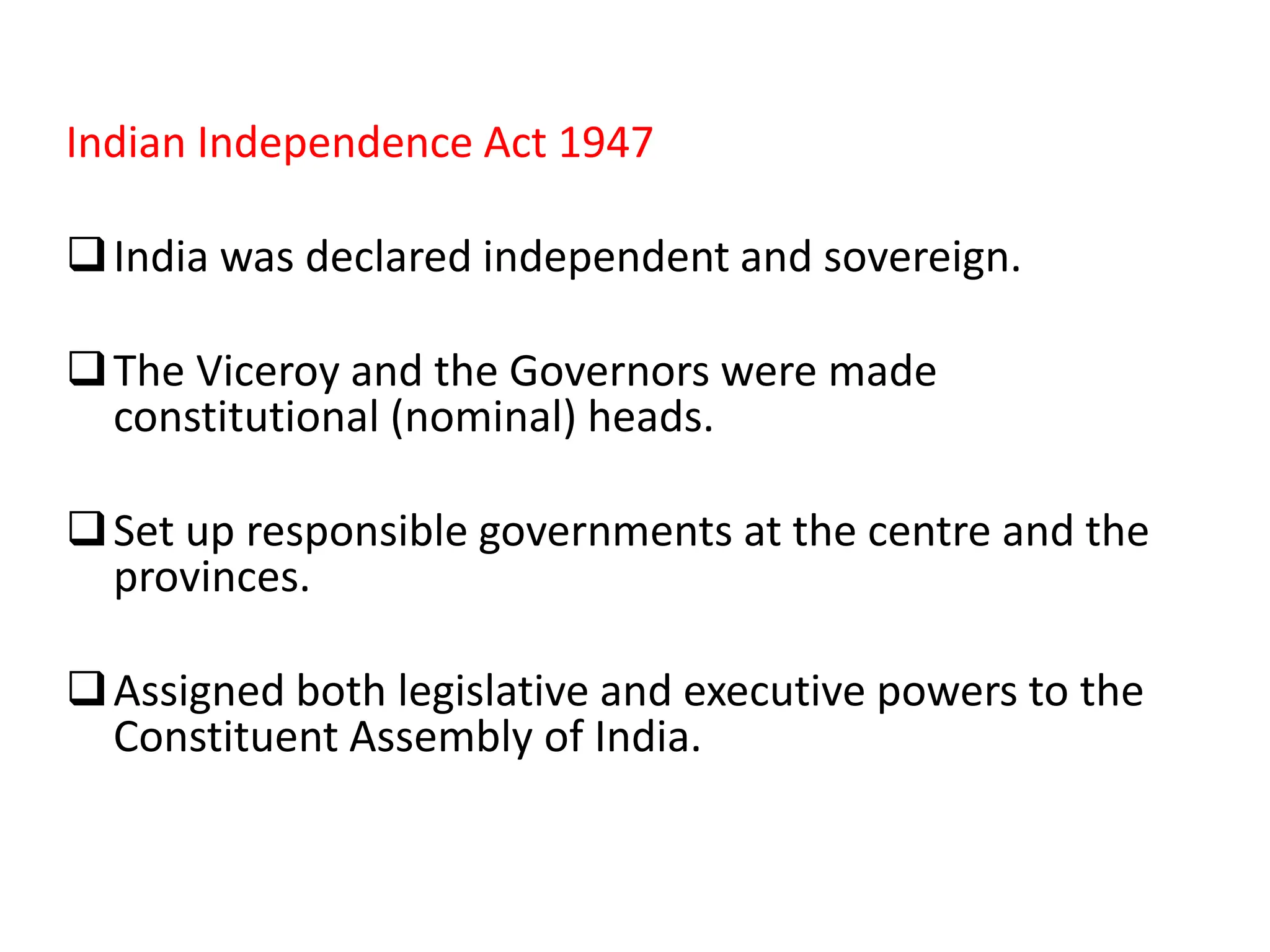Constitution of India -Historical perspective of the Constitution of ...