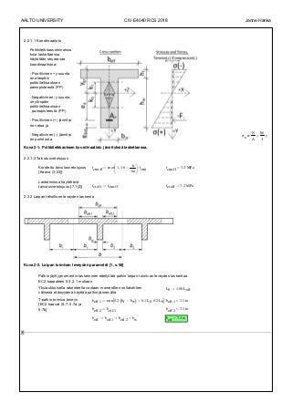 Reinforced concrete Course assignments, 2018 | PDF