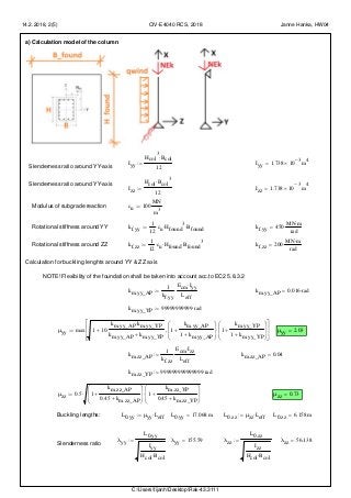 Reinforced concrete Course assignments, 2018 | PDF