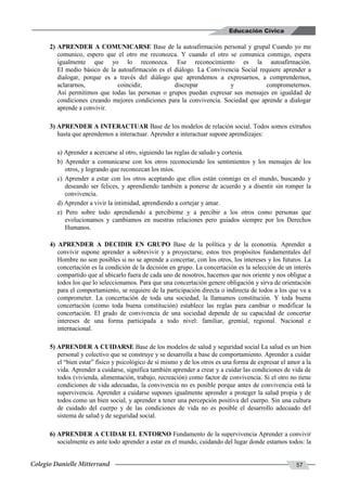 educación civica 1er año de secundaria | PDF