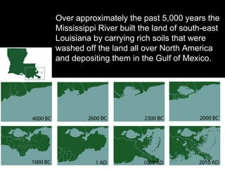 Coastal Land Loss in Louisiana | PPTX