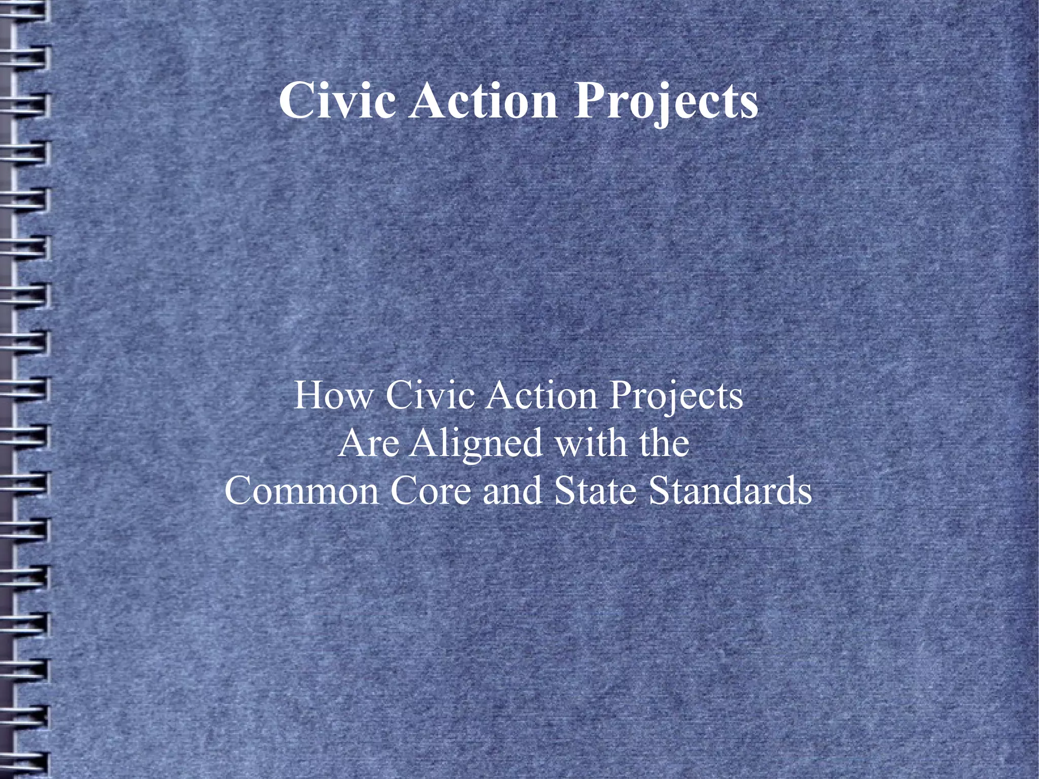 Civic action plan | PPT