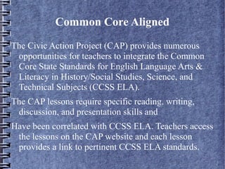 Civic action plan | PPT