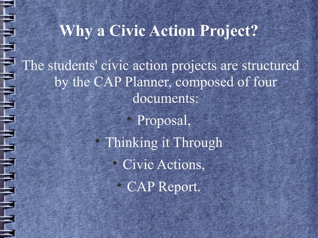 Civic action plan | PPT