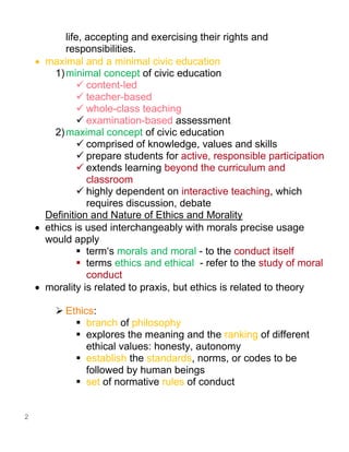 Civic Chapter 1 Short Note.pdf best ppt | PDF