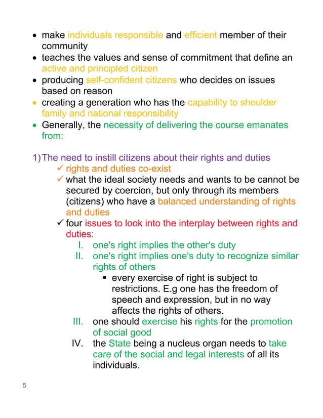 Civic Chapter 1 Short Note.pdf best ppt | PDF
