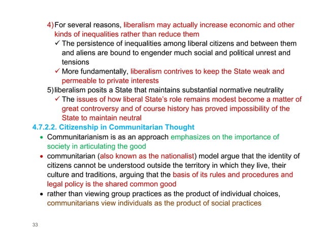 civic_chapter_4[1].pdf for fresh man student | PDF | Political Issues & policy | Politics